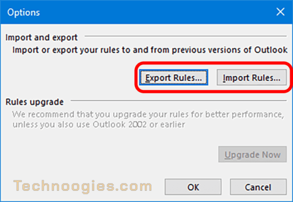 Outlook Error Reading the Rules From the Server | Technical Nuggets of ...