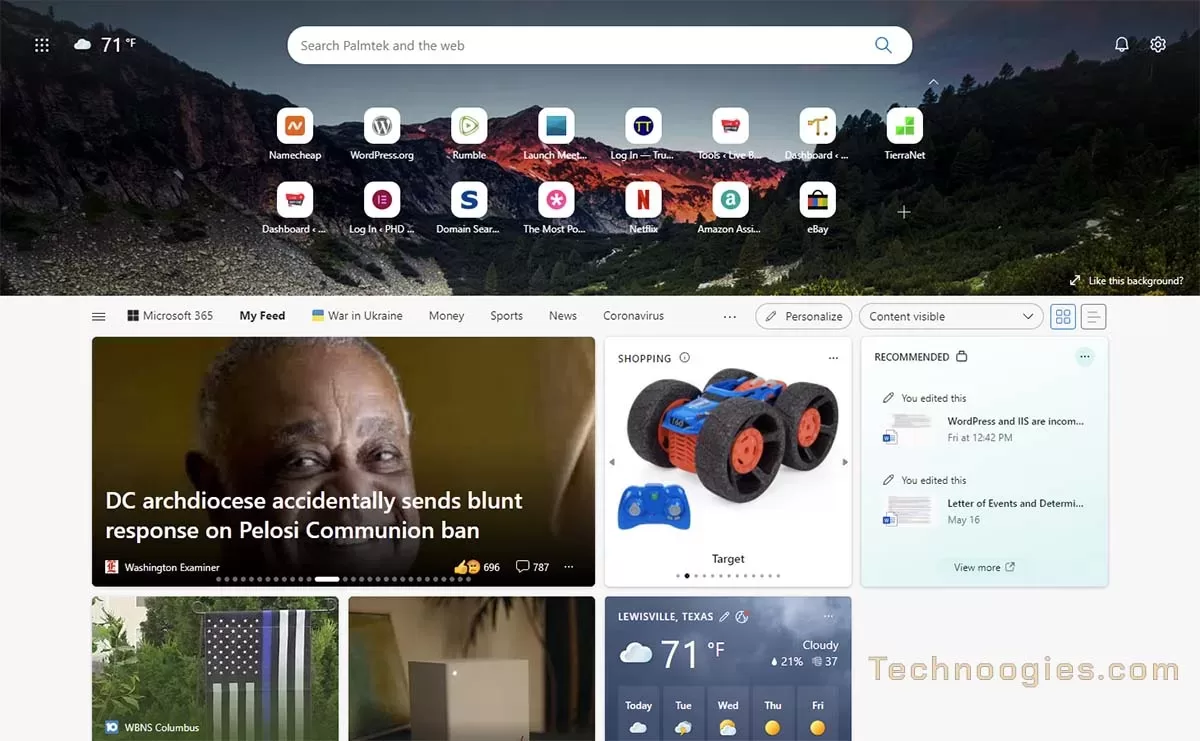 Microsoft Edge Will Not Let You Control New Tabs | Https://technoogies.com