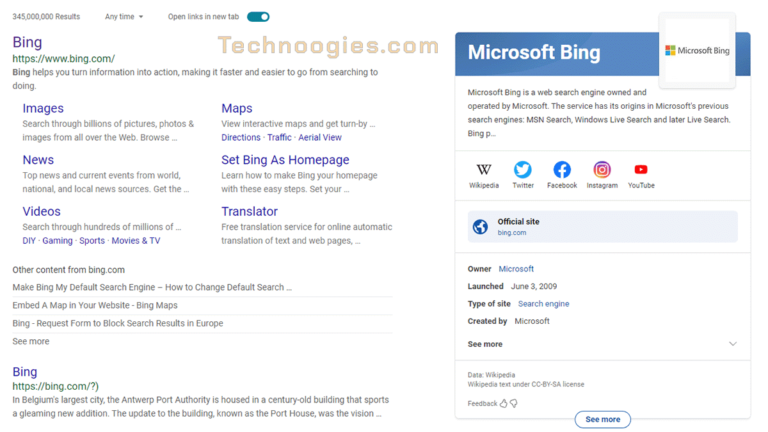 Is Bing A Thing Or Just A Bing-a-ling? | Https://technoogies.com
