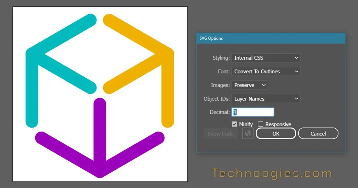 How To Export WordPress Compatible SVG Images From Adobe Illustrator ...