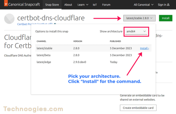 Lets Encrypt Wildcard Tlsssl Certs Using Certbot With A Cloudflare Dns Plugin 1036